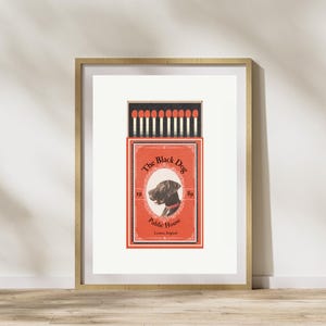 The Black Dog TTPD Poster | Printable Wall Art | Digital Download Print ...