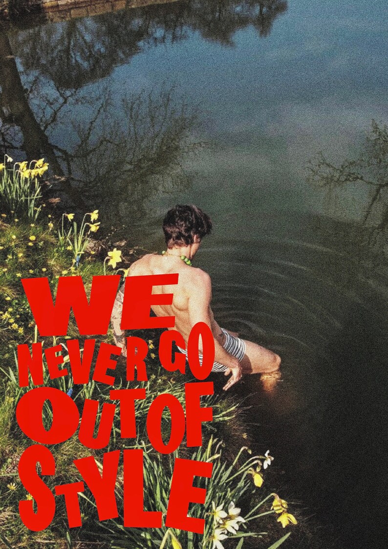 Harry Styles & Taylor Swift Digital Art We Never Go Out of - Etsy