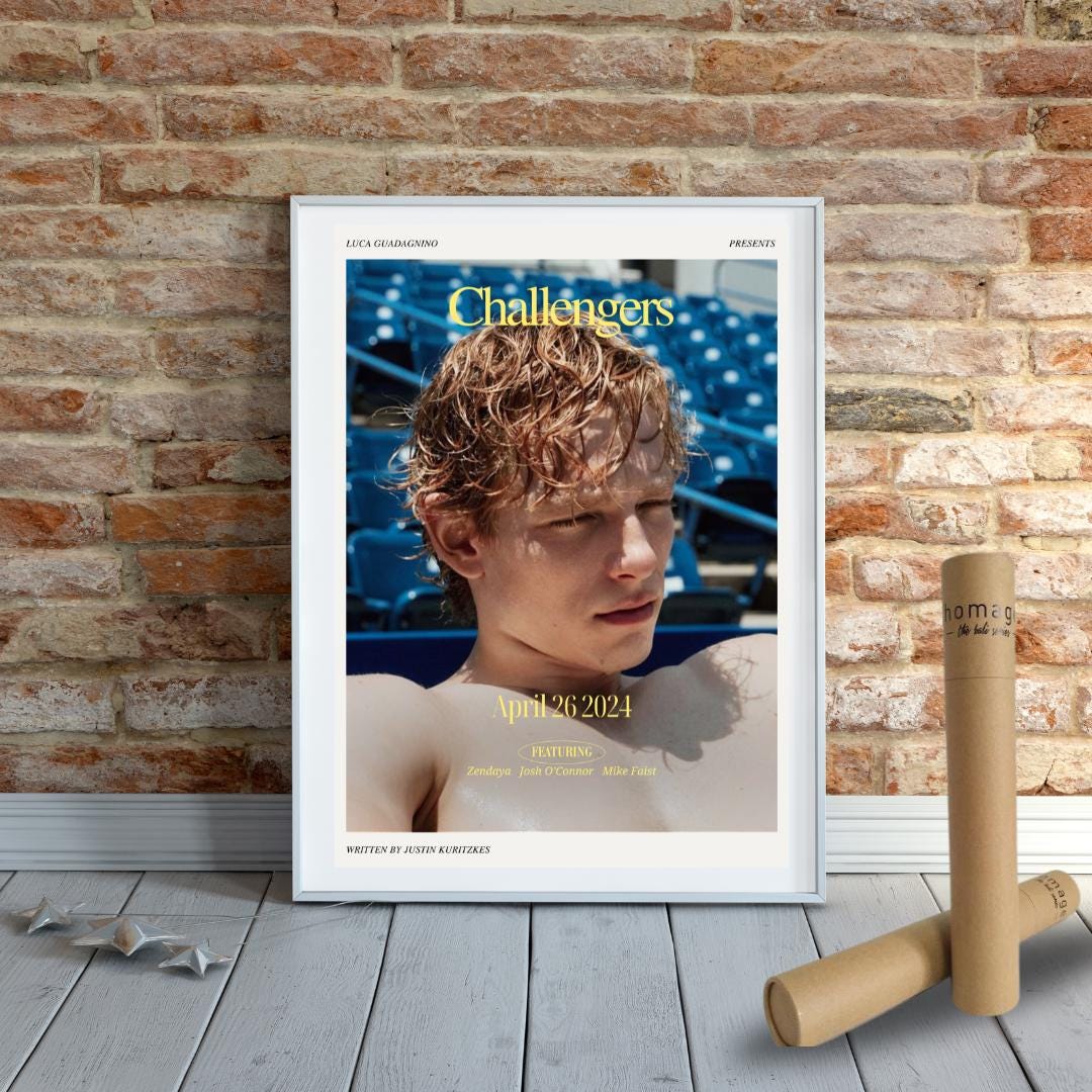 Challengers Movie Poster: 2024 Film Art Print (A3/A4) - Etsy UK