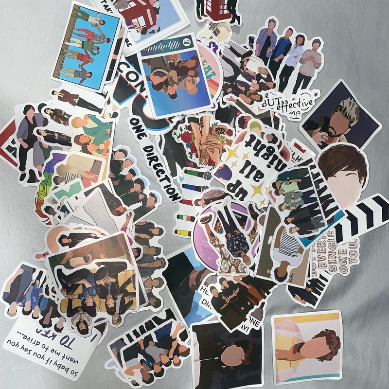 One Direction Stickers - Etsy
