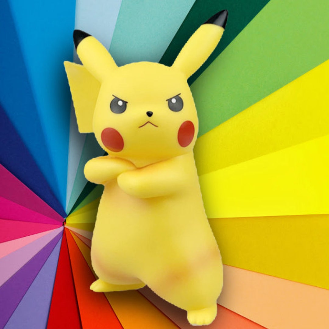 Cute Pokémon Anime Cartoon Figurine Pikachu Action Figure - Etsy