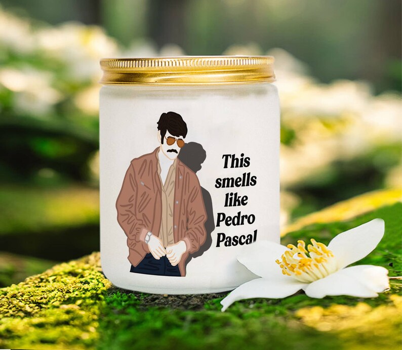 This Smells Like Pedro Pascal Candle Pedro Pascal the Mandalorian Soy ...
