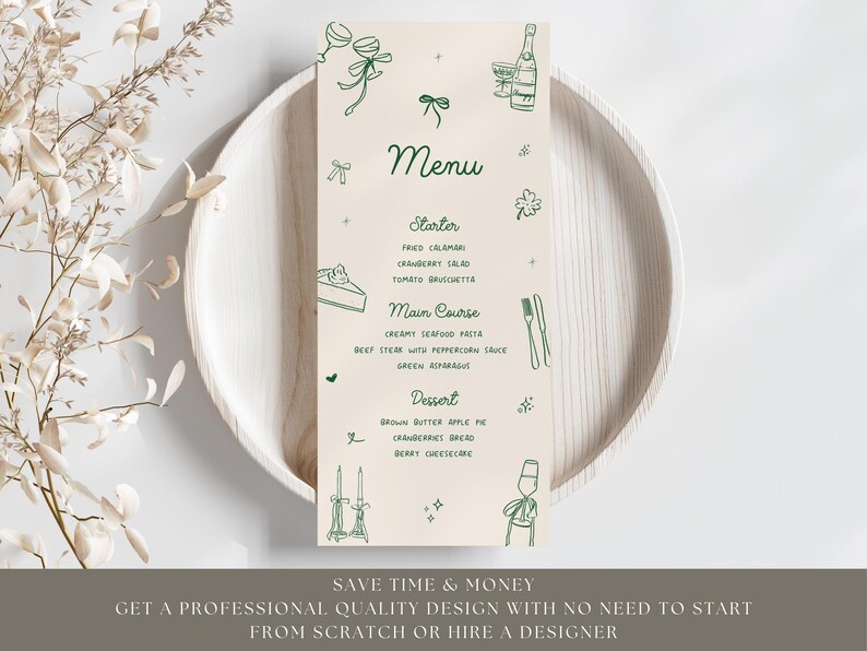 Editable St Patricks Menu Template, Pot of Luck Irish Theme Table Menus ...