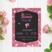 Lets Go Party Invitation Card Pink Doll Editable Barb Inspired Theme ...