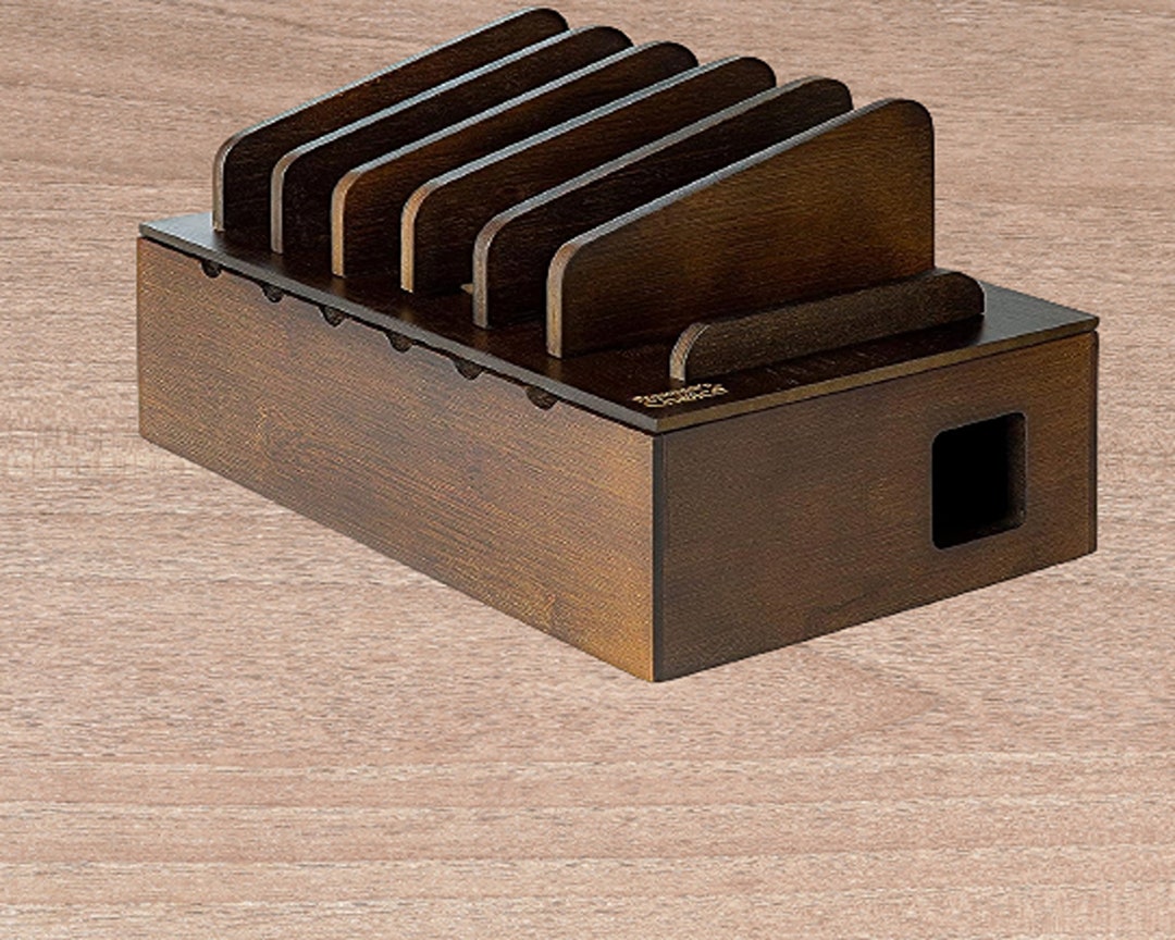 Bamboo Charging Station Rack for Smartphones and Tablets - Etsy