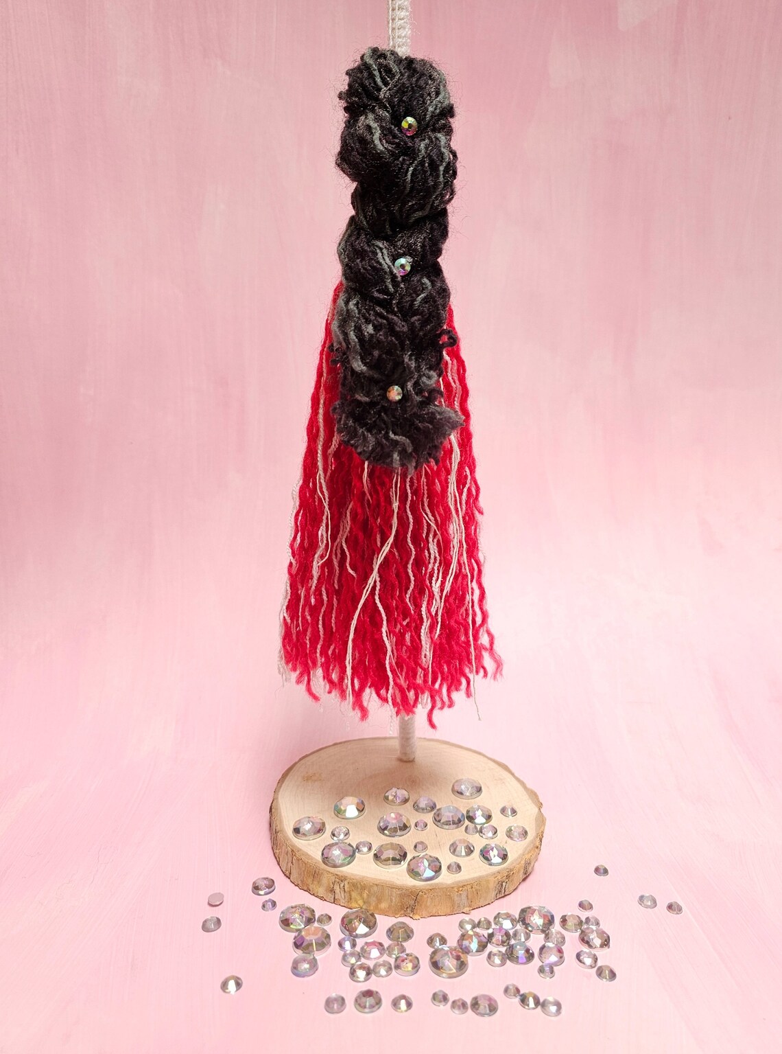 Valentine Red Trouble Doll - Dark - Etsy