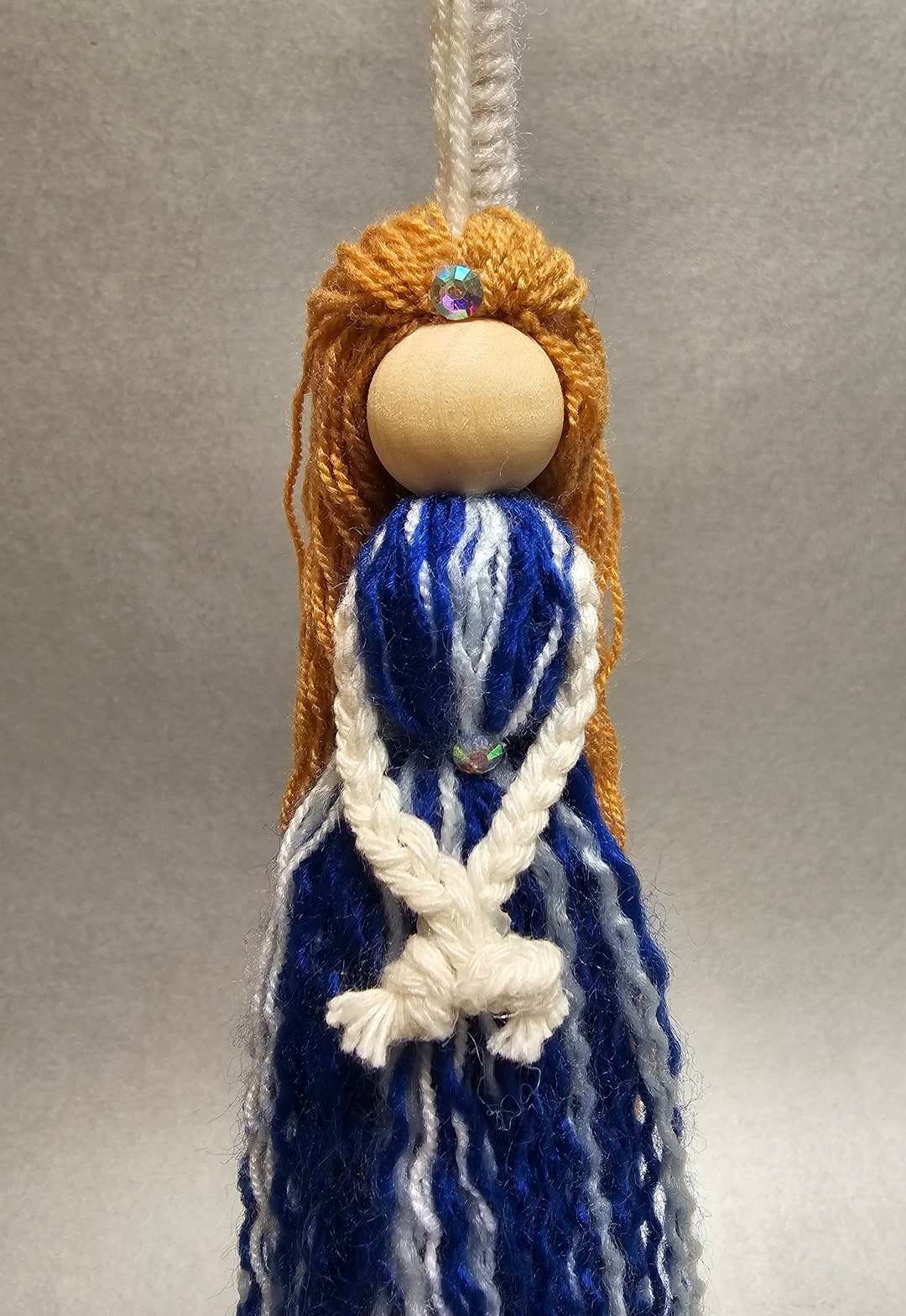 Classic Blue Trouble Doll - Light - Etsy
