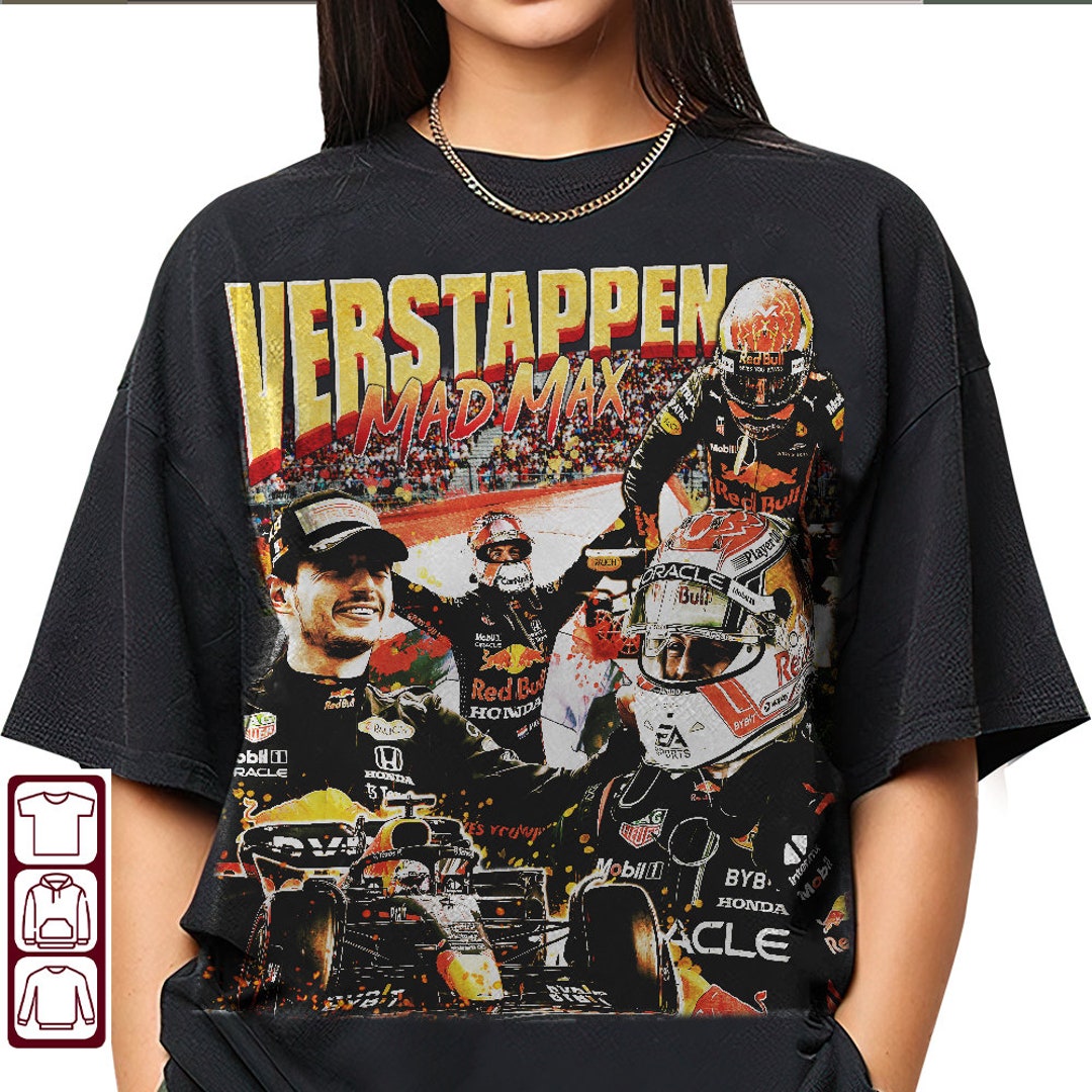Max Verstappen 90s Vintage Max Verstappen Bootleg Shirt Max - Etsy
