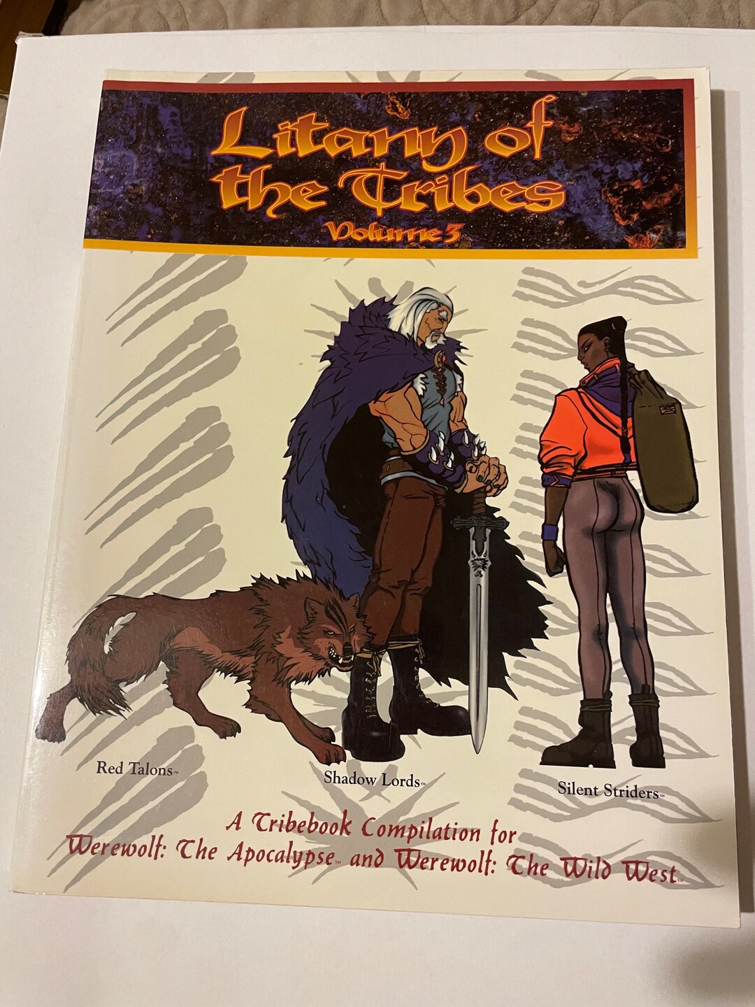 Litany of the Tribes Volume 3 Werewolf Apocalypse and Wild - Etsy