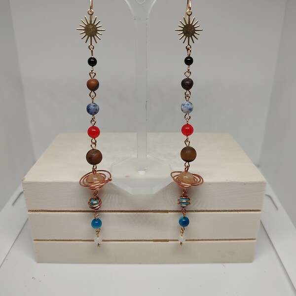 Solar System Earring - Etsy