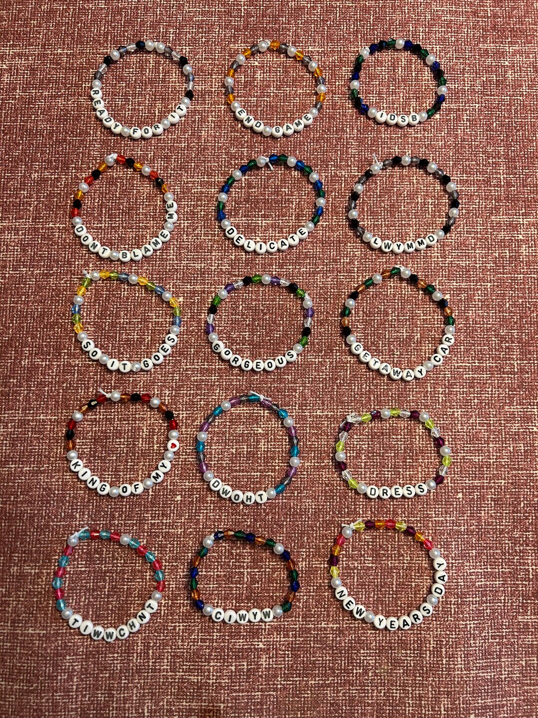 Reputation Bracelet Pack Taylor Swift Bracelets Gifts for Swifties ...