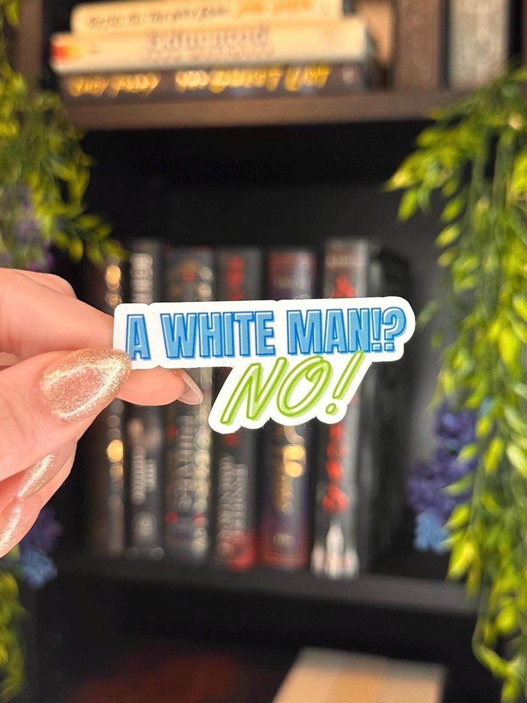 A White Man!? No! Mini Sticker | New Girl | Schmitt - Etsy