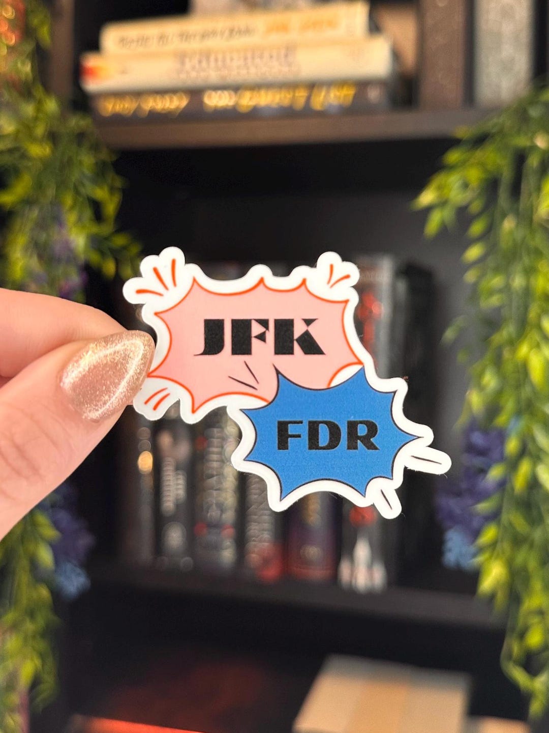 JFK! FDR! | New Girl Sticker - Etsy