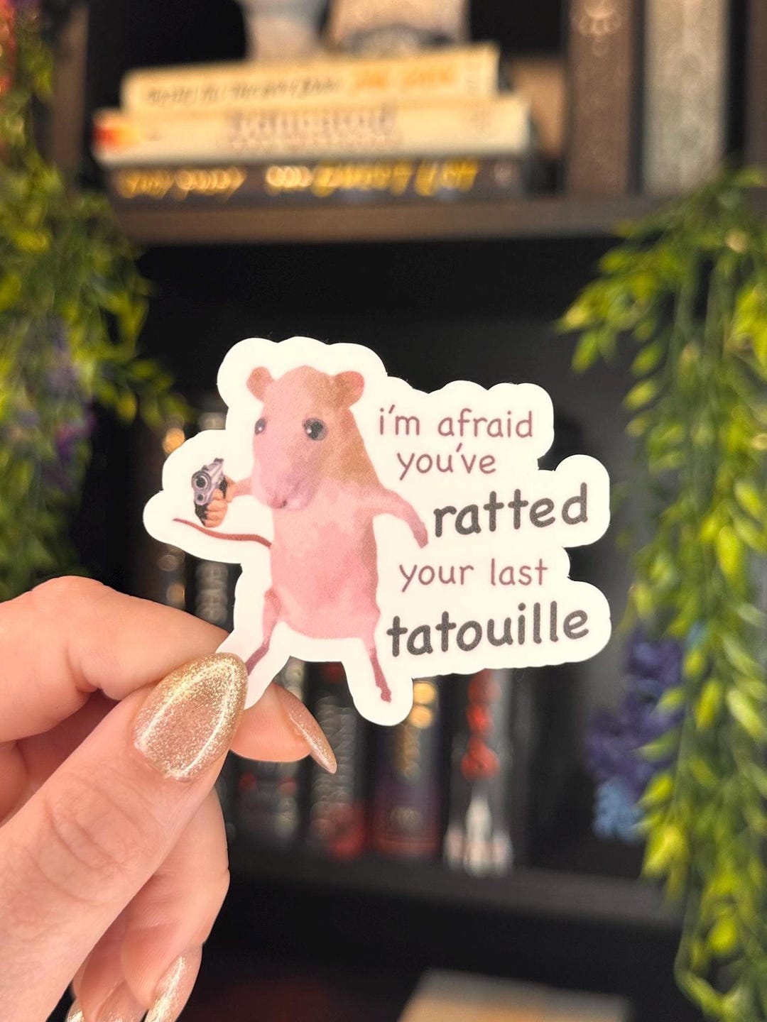 I’m Afraid You’ve Ratted Your Last Tatouille Sticker - Etsy