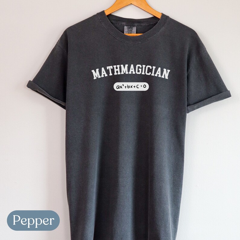 Math Shirt Funny Custom Comfort Colors Shirt Math Teacher Gift Math ...
