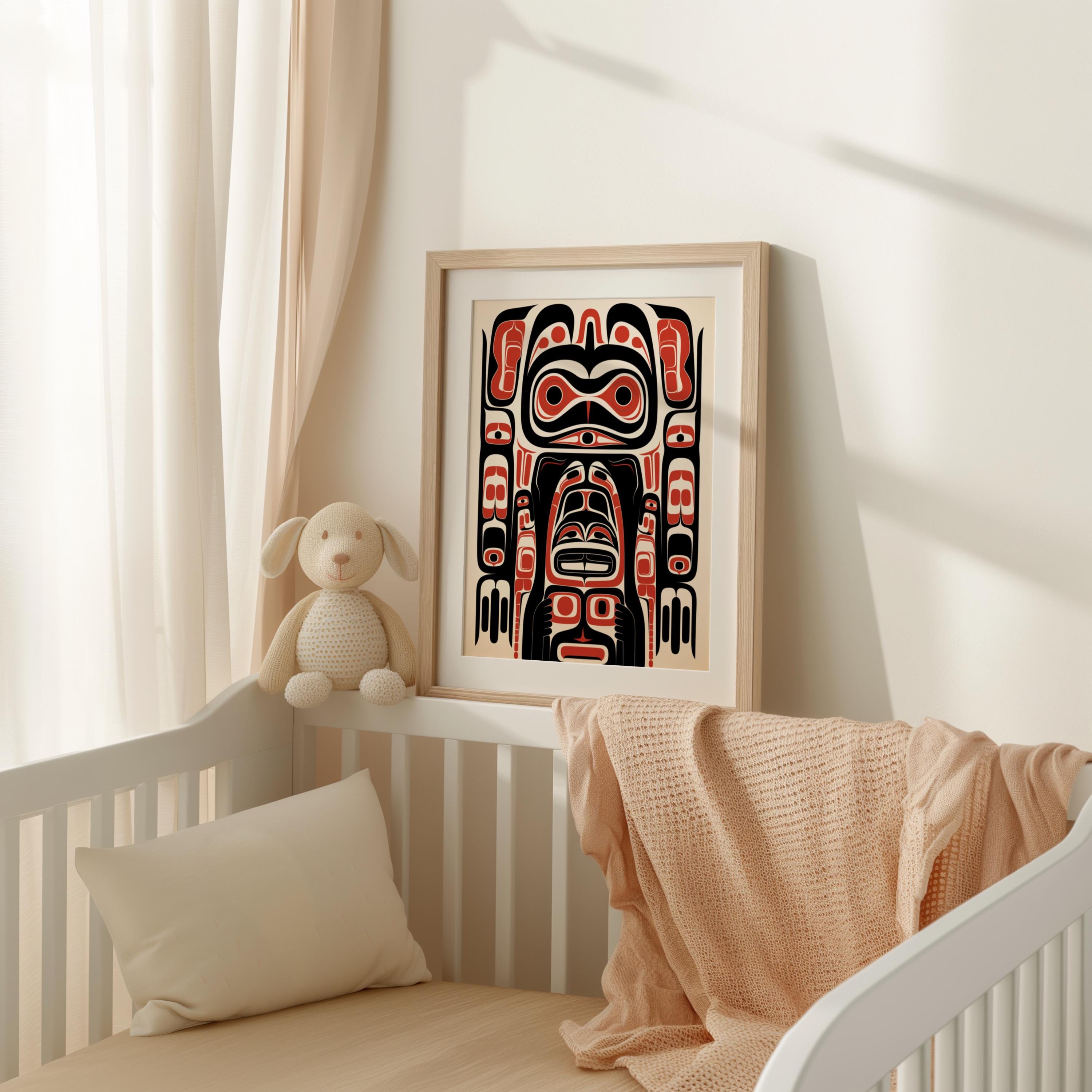 Printable Indigenous Bear Native Art Pacific Northwest Formline Art ...