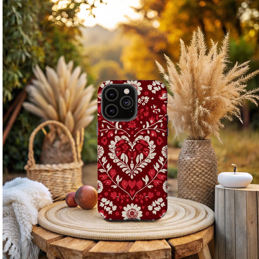 Scandinavian Valentine iPhone 17 Tough Case Nordic Design Aesthetic ...