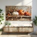 Fall Frame TV Art, Autumn Frame Tv Art, Fall Pumpkin Vintage Oil ...