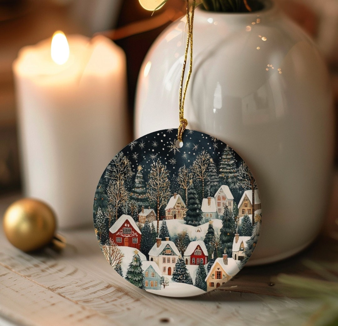 Swedish Folk Art Christmas Tree Ornament Vintage Scandinavian Christmas ...