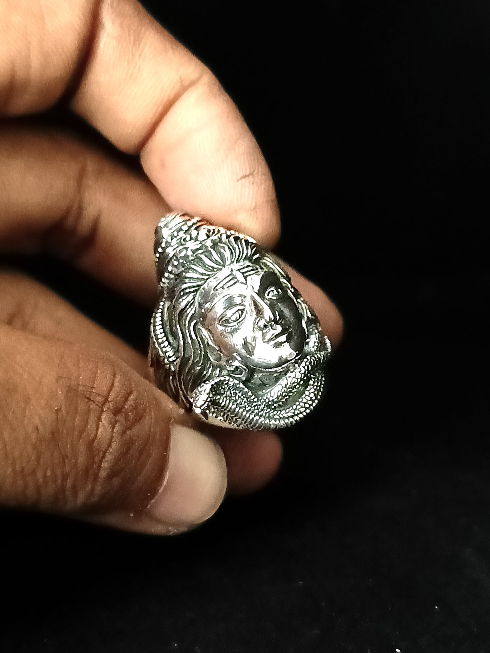 Lord Shiva, Religious Ring, Ethnic Ring, Handmade Jewelry. - Etsy