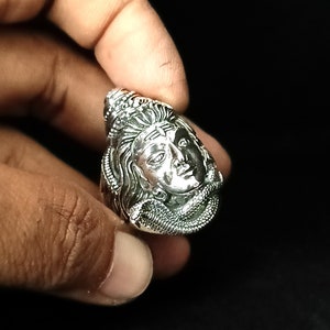 Lord Shiva, Religious Ring, Ethnic Ring, Handmade Jewelry. - Etsy