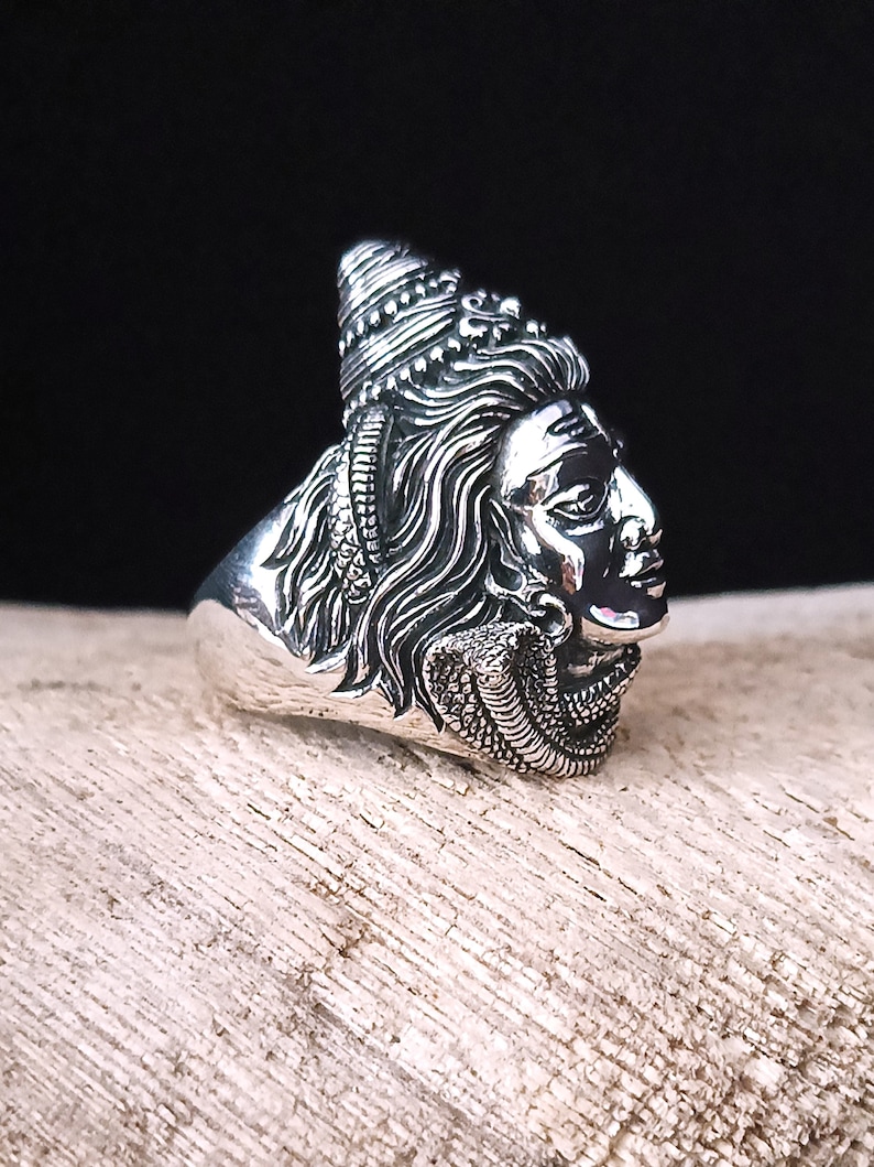 Lord Shiva, Religious Ring, Ethnic Ring, Handmade Jewelry. - Etsy