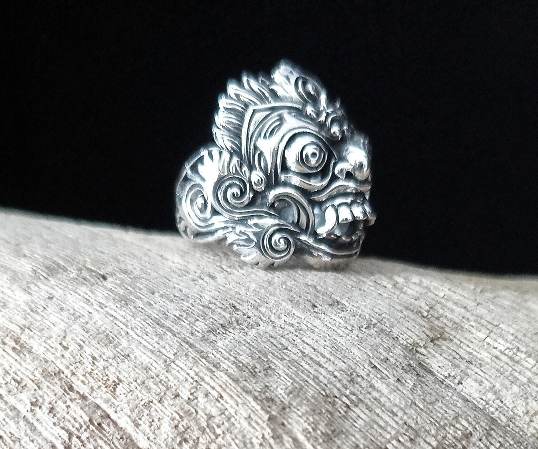 Barong Ring, Hindu Jewelry, Balinese God, Personalized Gifts. - Etsy