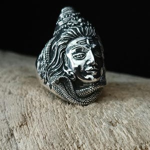 Lord Shiva, Religious Ring, Ethnic Ring, Handmade Jewelry. - Etsy