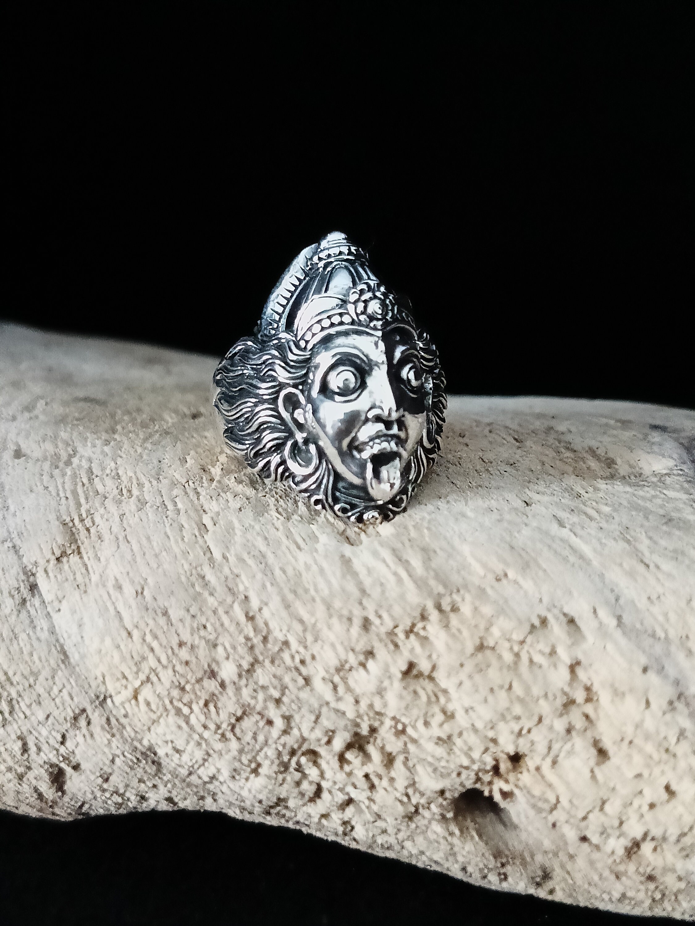 Goddess Ring, Durga Kali , Kali Puja, Hindu Jewelry, Handmade Gifts. - Etsy