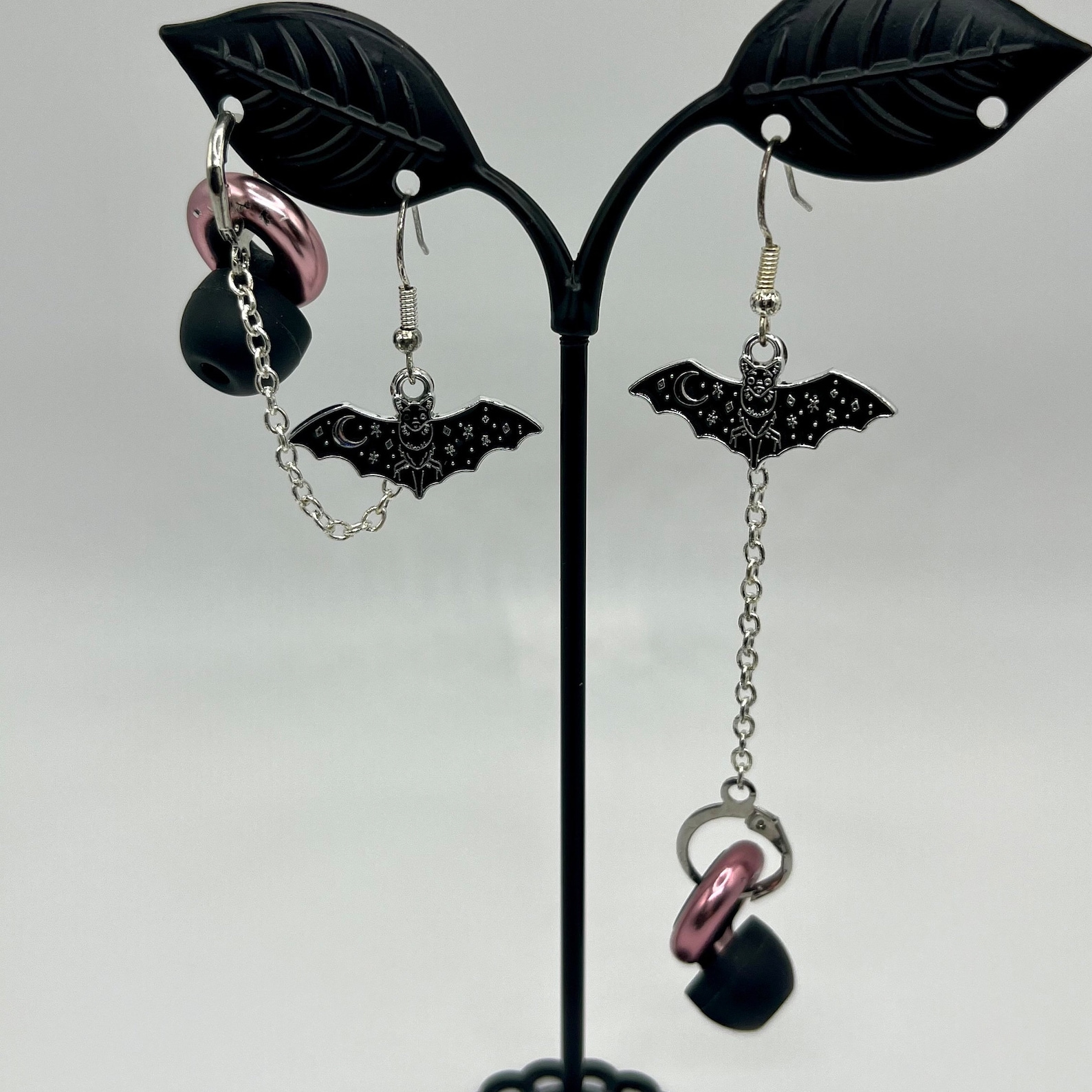 Celestial Bat Loop Earplug or AirPod Earbud Earrings for Autism, ADHD ...