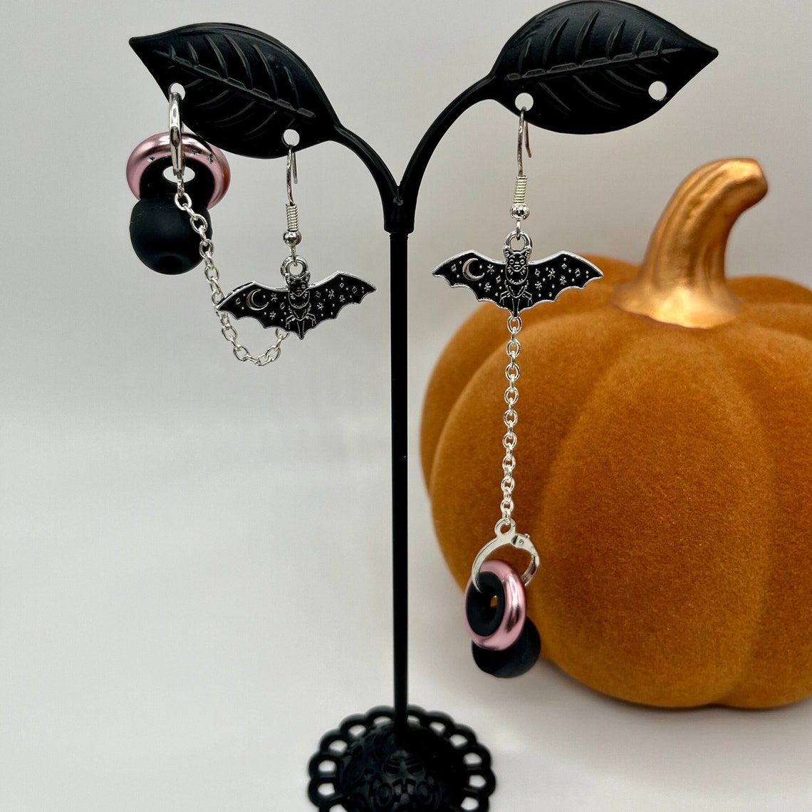 Celestial Bat Loop Earplug or AirPod Earbud Earrings for Autism, ADHD ...