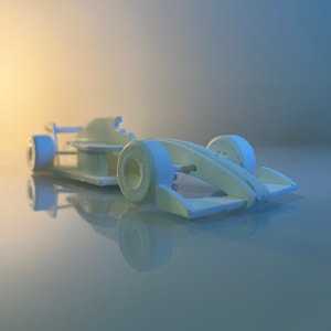 DIY 3D Printed Formula 1 Car Kit – Build Your Own F1 Model – High ...