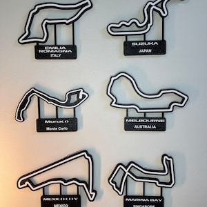 F1 Circuit Collection 2025 3D Printed Tracks | Grand Prix Circuit | F1 ...