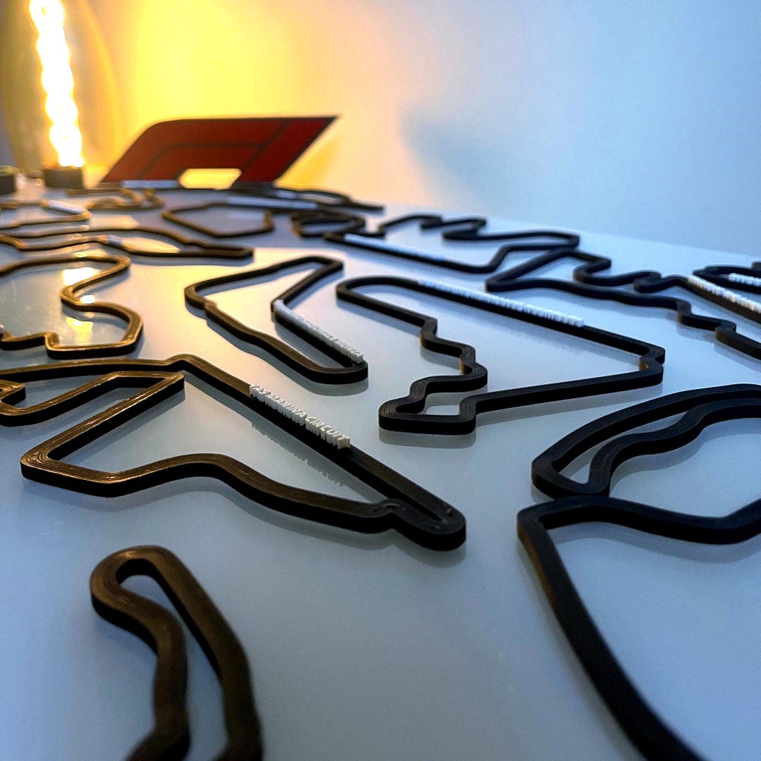 F1 Circuit Bundle 2025 | 3D Printed Tracks | Grand Prix Circuit | F1 ...