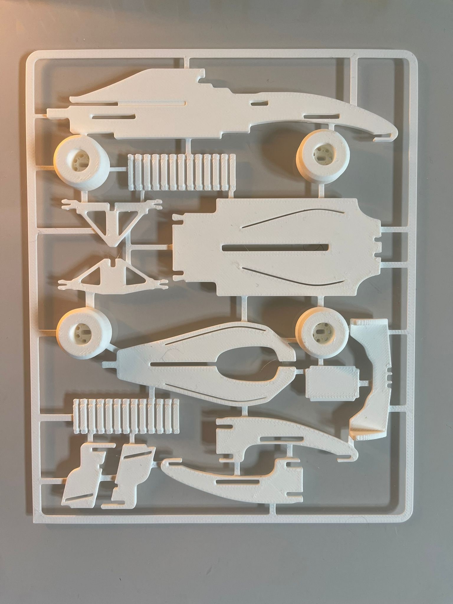 DIY 3D Printed Formula 1 Car Kit – Build Your Own F1 Model – High ...