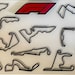 F1 Circuit Collection 21 3D Printed Tracks | Grand Prix Circuit | F1 ...