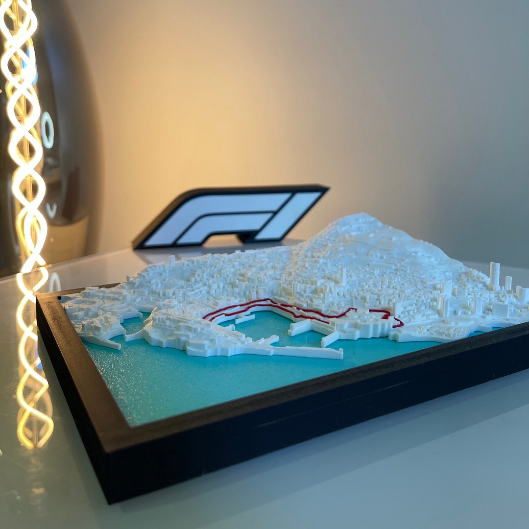 F1 Circuit Monaco-monte Carlo | 3D Printed Tracks | Grand Prix Circuit ...