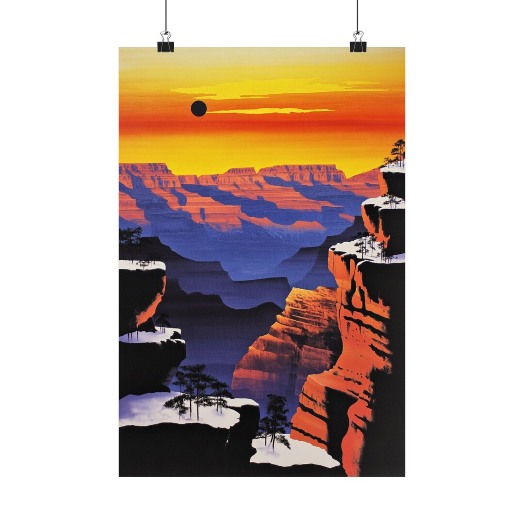 Grand Canyon Series 2 Poster - Etsy