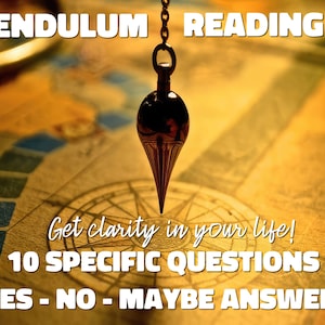PENDULUM READING - Yes No Maybe Answer, Direct Answers to Direct ...