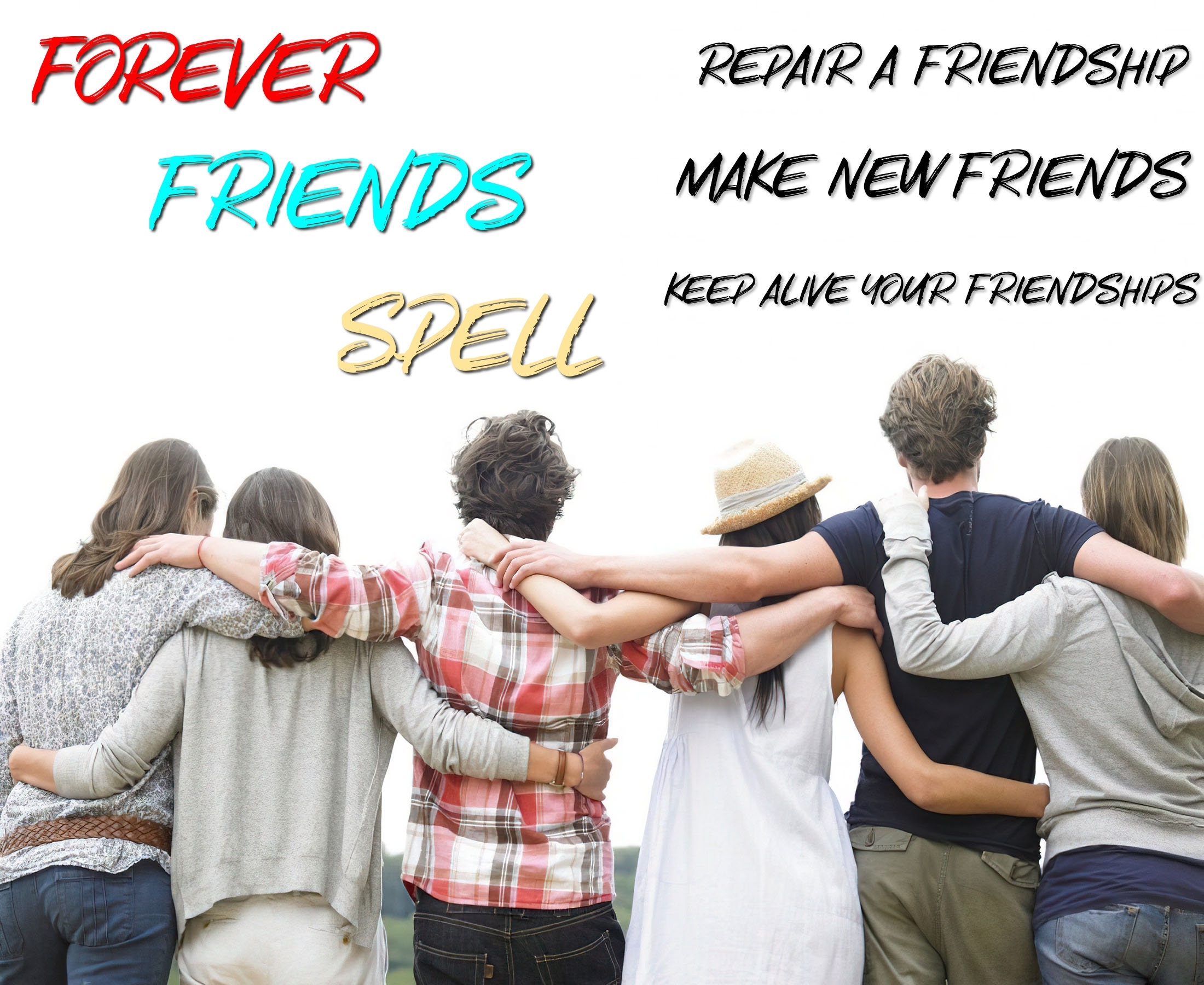 TRUE FRIENDSHIP SPELL Never Be Alone Make New Friends - Etsy