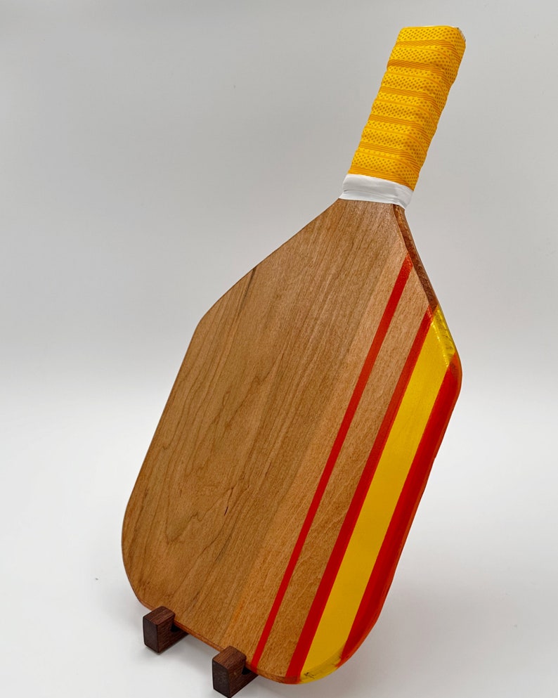 Classic Handcrafted Wooden Pickleball Paddle - Etsy