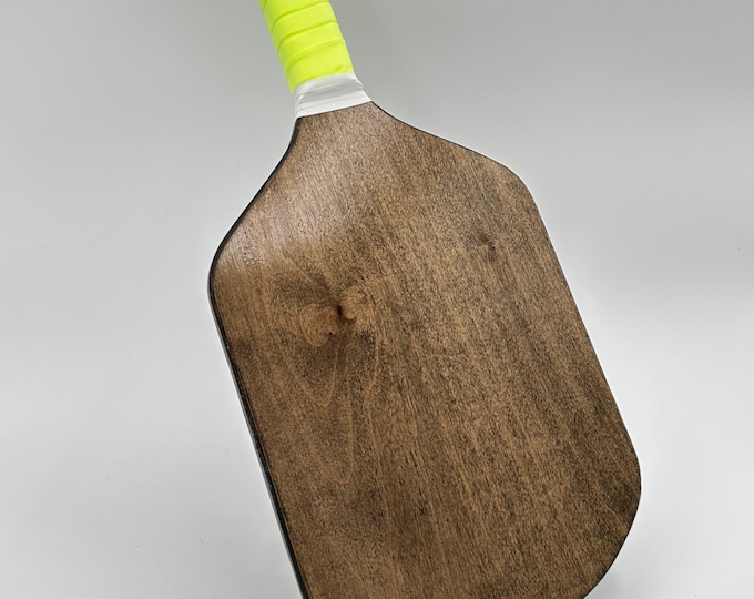 Premium Handcrafted Wooden Pickleball Paddle - Etsy