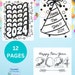 2024 New Year Coloring Sheets Printables, New Year Coloring Activity ...
