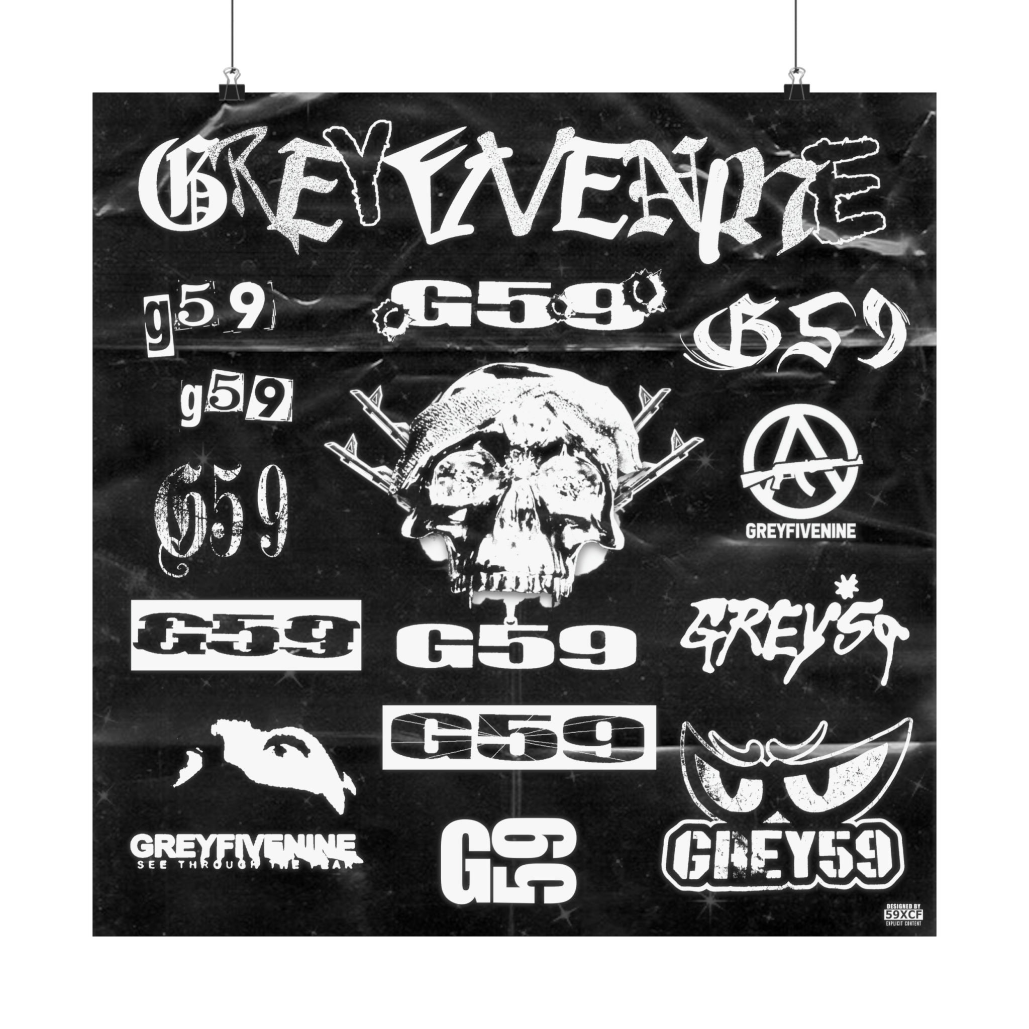 Suicideboys G59 Poster Logo Collage - Etsy