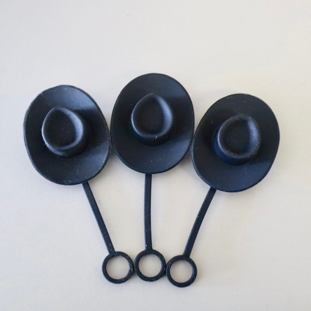 Cowboy Hat Straw Topper Stanley Straw Topper Black Cowboy Hat Straw ...