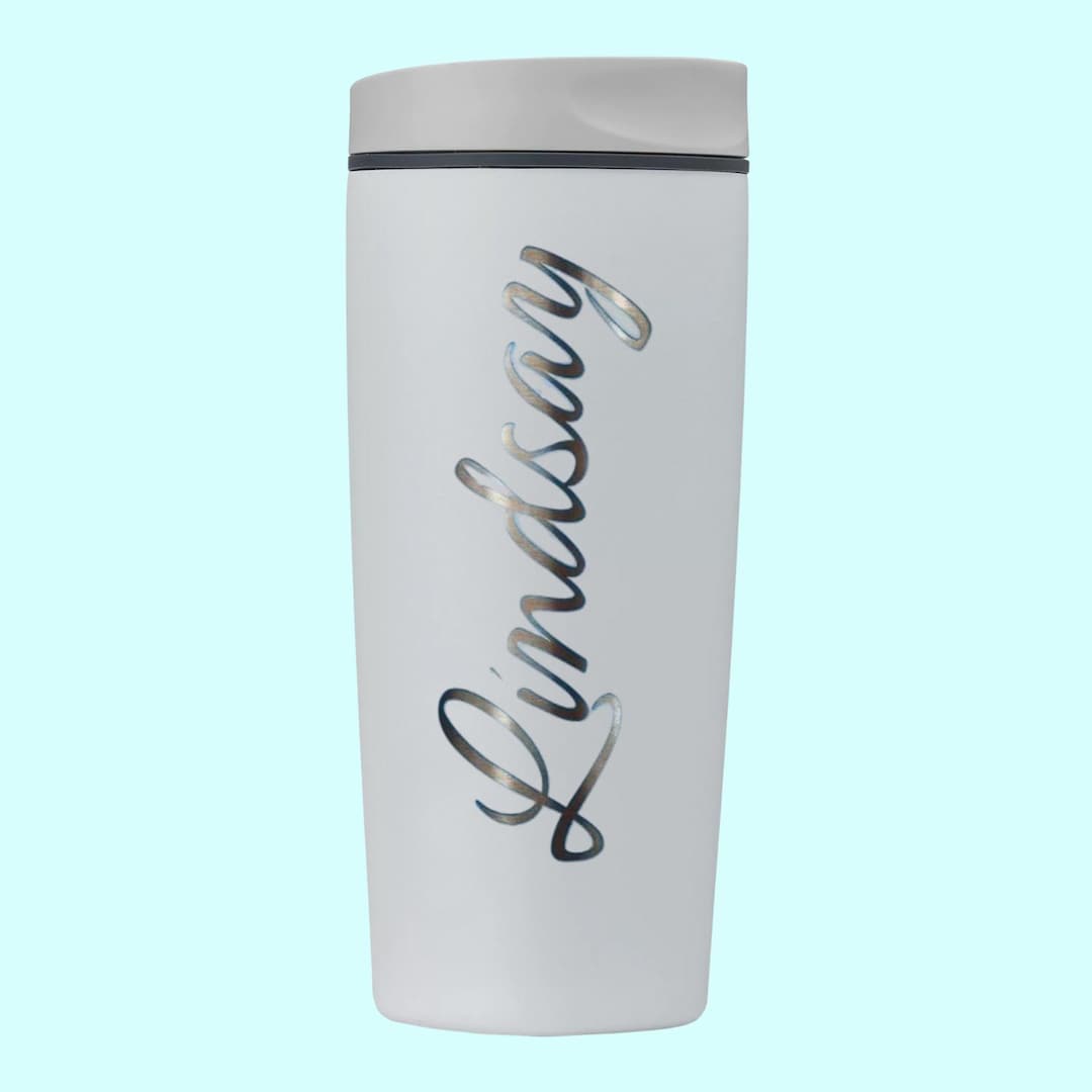 Personalized Owala Smoothsip Slider 20 Oz Coffee Cup: Leakproof Slider ...