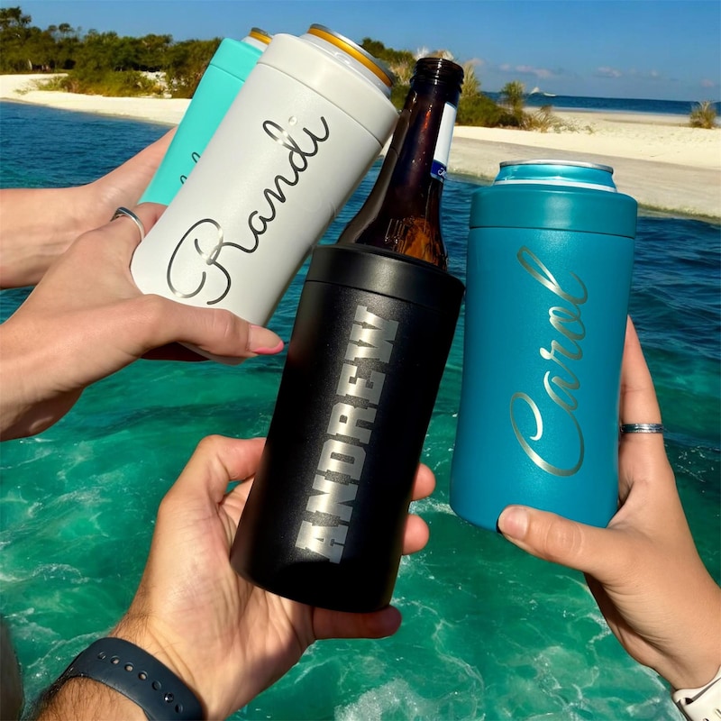 Teal Beer Cooler - Etsy