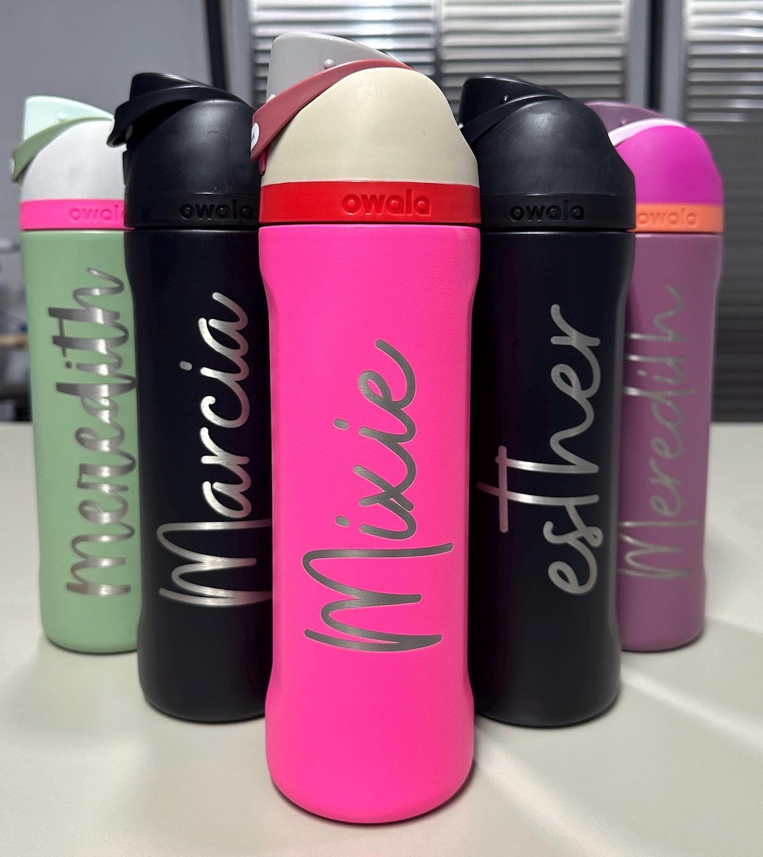 Owala Freesip Stainless Steel Water Bottle, Personalized Owala Bottle ...