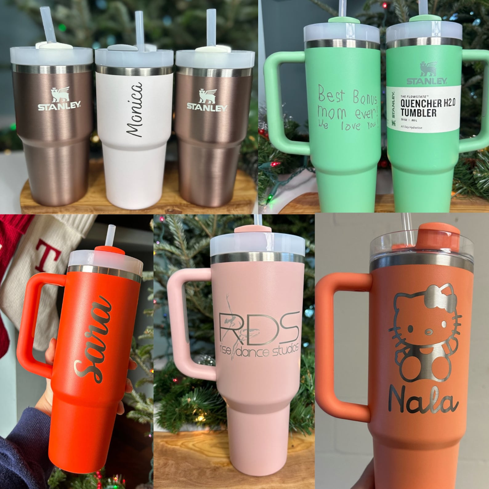 Name Engraved Stanley Laser Engraved Cup Tumbler Custom Laser Engraved ...