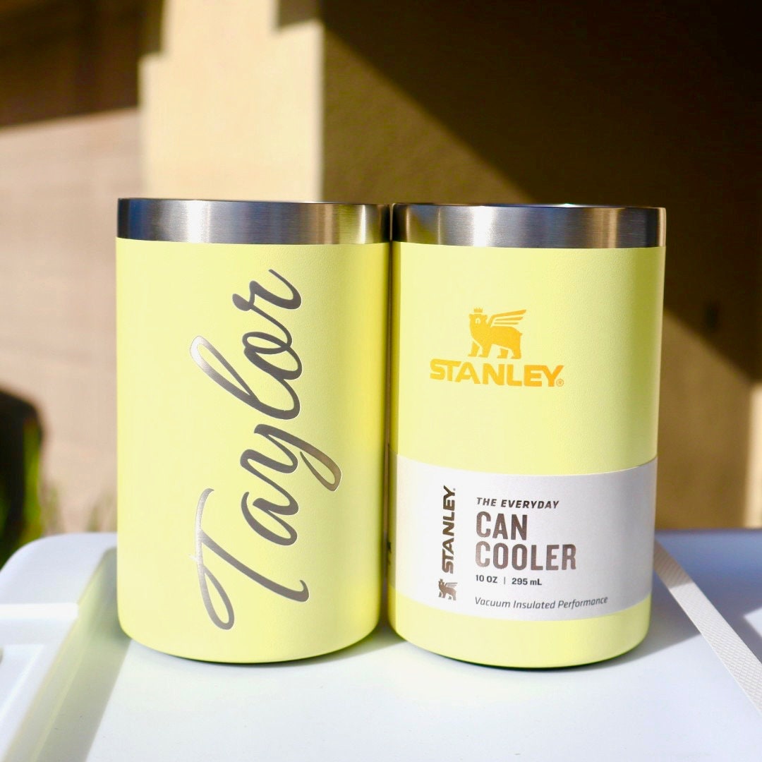 Personalized Stanley Can Cooler: Custom Slim Can, Stainless Steel - Etsy